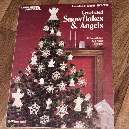 Snowflakes & Angels Crochet Patterns By Leisure Arts | eBay