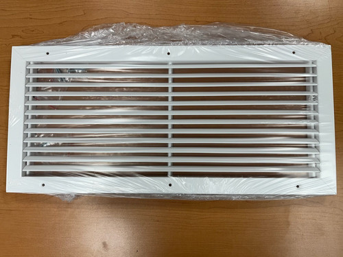 NEW Titus 350RL Return Air Grille. 24" x 10". White, Commercial Grade ...