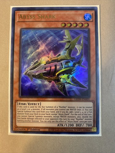 Abyss Shark LED9-EN001 Legendary Duelists: Duels from the Deep 1st ...