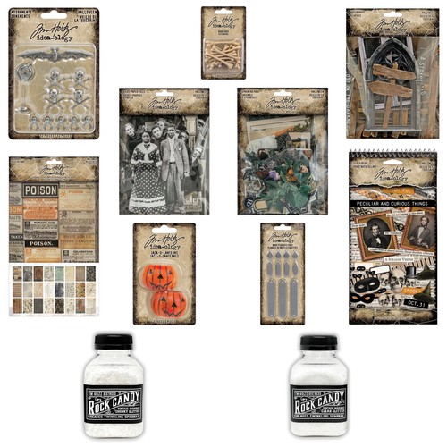 New! Free Shipping - Tim Holtz idea-ology 2025 Halloween Bundle | eBay