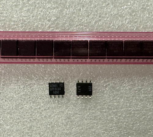 Vintage & New ATMEL EEPROM 4KB SPI 2MHz AT93C66-10SC SOIC 8Pin (2 pcs ...