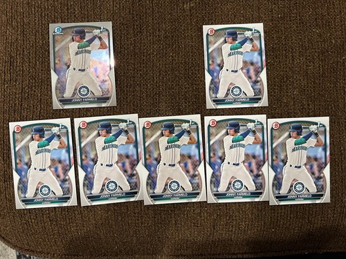 2023 Bowman Draft Lot Of 7 Chrome Seattle Mariners Jonny Farmelo 1st | eBay