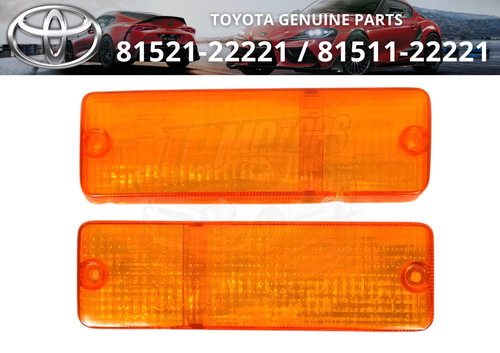 TOYOTA Genuine TRUENO AE86 CHASER AW11 Mark2 Front Bumper TURN Signal ...