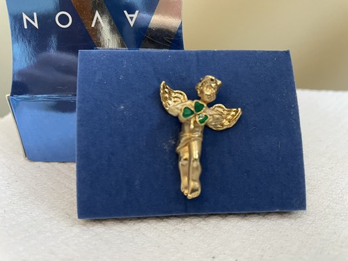 Avon 2005 Shamrock Angel Pin | eBay
