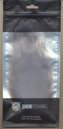 Icelandic Sheep Hair (Streamer Hair) - shad gray SH16 | eBay