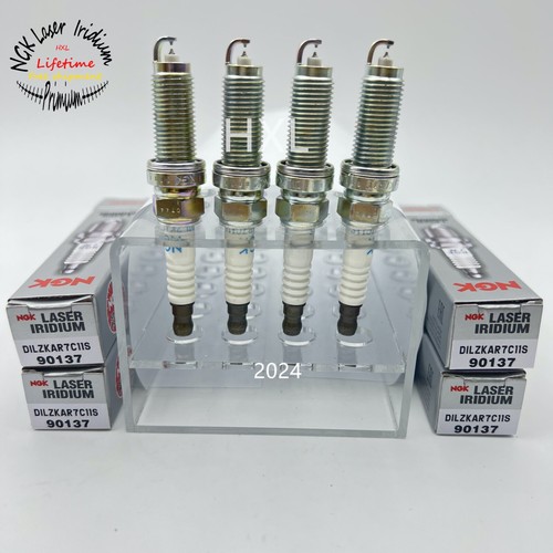 Spark Plug-Laser Iridium High Ignitability NGK 90137 DILZKAR7C11S Set ...