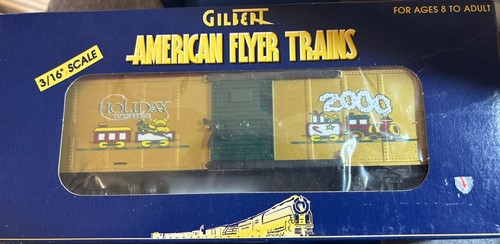 Amer Flyer 6-48340 2000 Xmas box car (3/2/25 67) | eBay