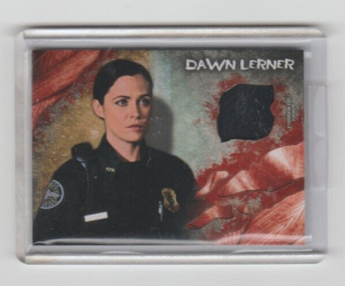 WALKING DEAD SURVIVAL BOX CHRISTINE WOODS/DAWN LERNER SHIRT RELIC CARD ...