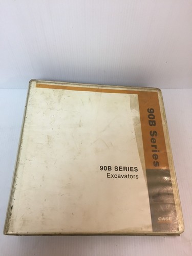 CASE 90B SERIES EXCAVATOR SERVICE TRAINING MANUAL | eBay