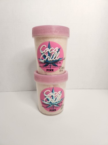 VICTORIA'S SECRET PINK COCO CHILL CALMING BODY SCRUB LOT OF 2 10 oz | eBay