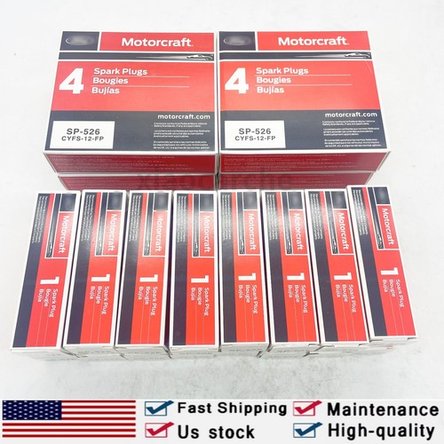 Set of 16: Ford Motorcraft Spark Plugs SP526X CYFS12FP SP526 For F-150 ...