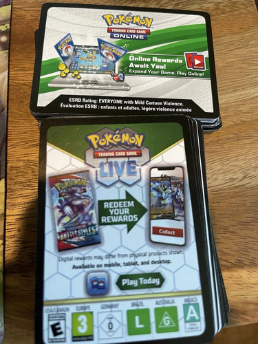 15x Pokemon TCG Online Code Cards - Unused **Codes Messaged Fast** | eBay