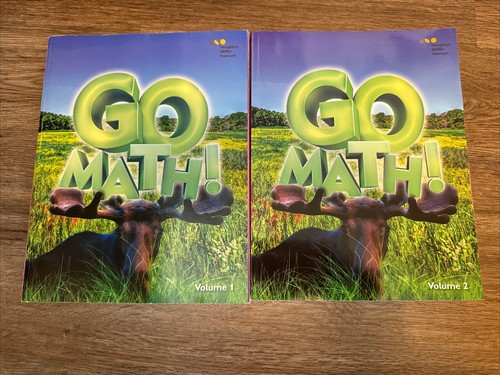 Go Math! Student Edition Worktext Workbook Set Grade 3 2017 Volume 1 ...