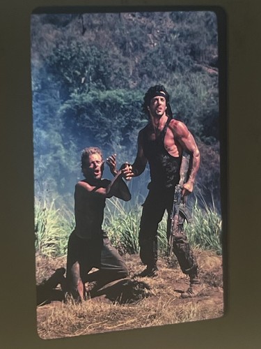 RAMBO FIRST BLOOD PART 2 - Sylvester Stallone - 35mm Transparency ...