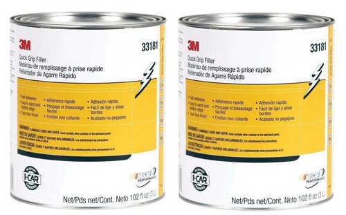 3M 33181 Quick Grip Filler - 102 Fl.Oz. (2 Pack) | eBay
