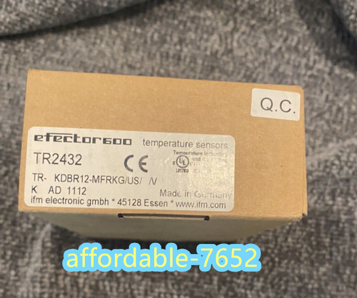TR2432 Temperature Sensor IFM TR2432 Brand New by DHL or Fedex Fast ...