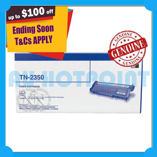 Brother TN2350 Genuine BLACK High Yield Toner=>HL-L2340DW/MFC-L2700DW ...