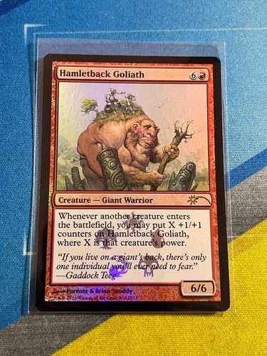 Magic the Gathering MTG Promo HAMLETBACK GOLIATH Foil | eBay
