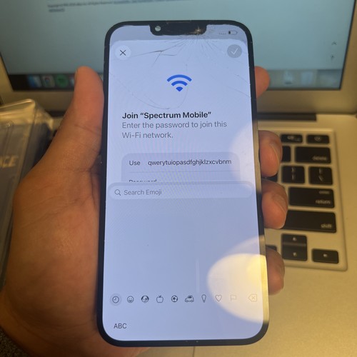 Original iPhone 13 OLED Screen Cracked Glass Good LCD & Touch No Spots ...