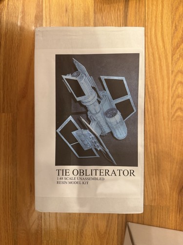 Star Wars Tie Obliterator Resin Model Kit | eBay