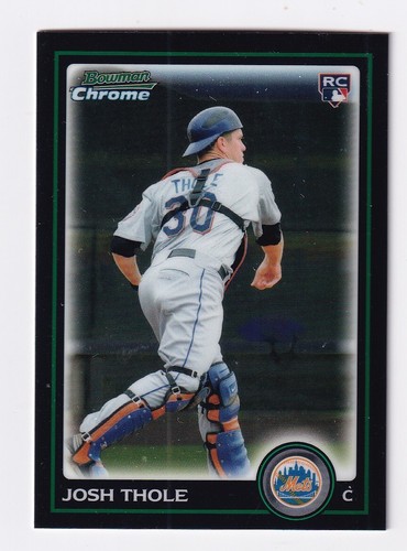 Josh Thole 2007 Bowman Chrome MLB Refractor Card # BOP-273 NY Mets | eBay