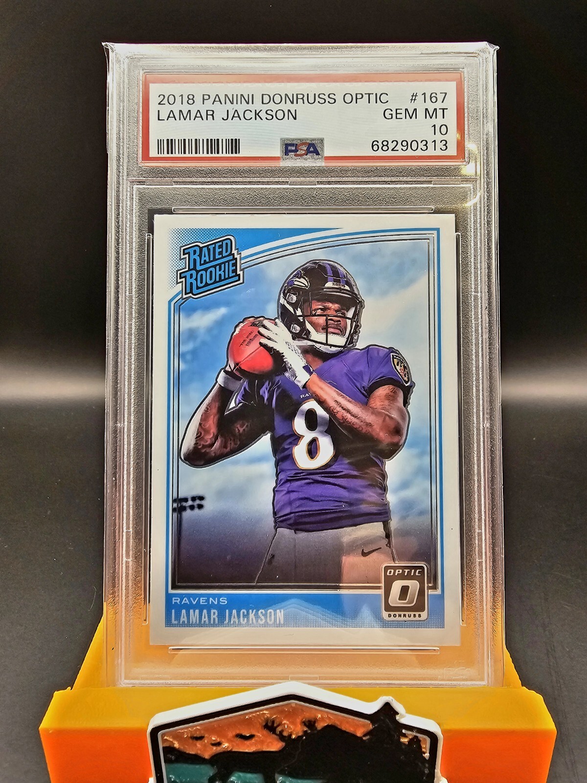 Lamar Jackson 2018 Optic #167 Base PSA 10 Price Guide - Sports Card ...