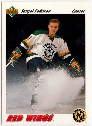 1991-92 Upper Deck All-Rookie Team Sergei Fedorov Card #40 | eBay