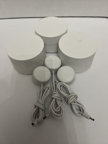 Lot Of 3 Google WIFI Access Point Router GJ2CQ WIFI Google Mesh w ...