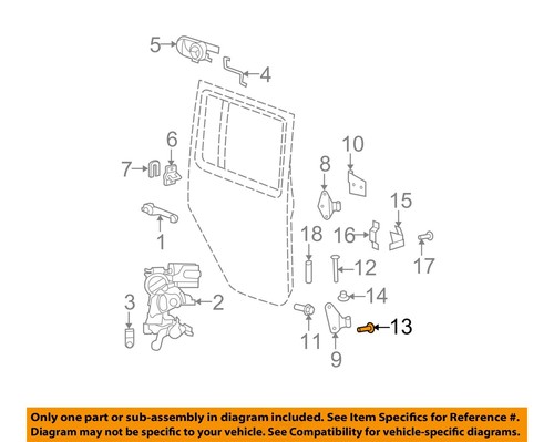CHRYSLER OEM 08-18 Wrangler JK Front Door Lock Hardware-Hinge Screw ...