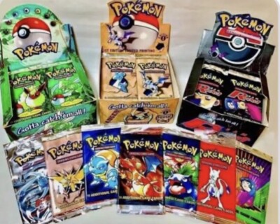 Pokémon Sealed Base Set Booster Packs for sale | eBay