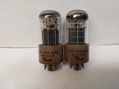 Bendix 5992 Matched Pair 6V6GT | eBay
