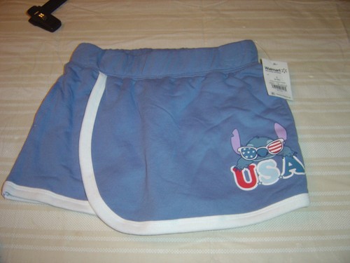 New DISNEY Girls Stitch Shorts Size Small 6/6x | eBay