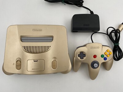 Gold N64 System for sale | eBay