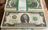 Lot of 20 New Uncirculated Two Dollar Bills Crisp $2 Sequential Note ...