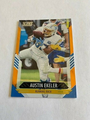 2021 Score Austin Ekeler LAVA 551/575 - Chargers | eBay