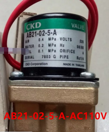 1pcs brand-new CKD solenoid valve AB21-02-5-A-AC110V | eBay