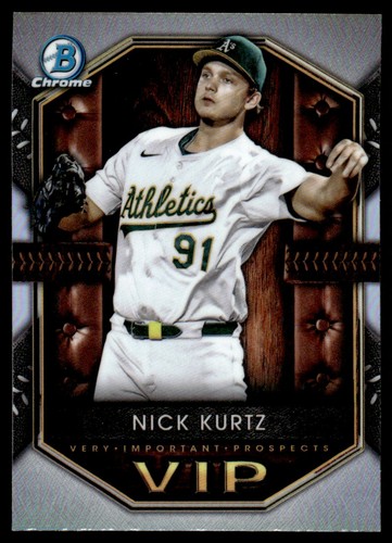 2025 BOWMAN VERY IMPORTANT PROSPECTS BOWMAN NICK KURTZ ATHLETICS #VIP-2 ...