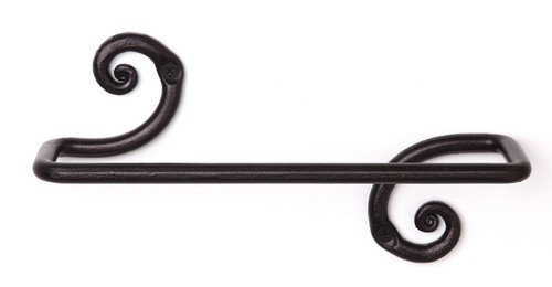 Decorative Swirl Hand Towel Bar Hanger Holder | Easy Installation ...