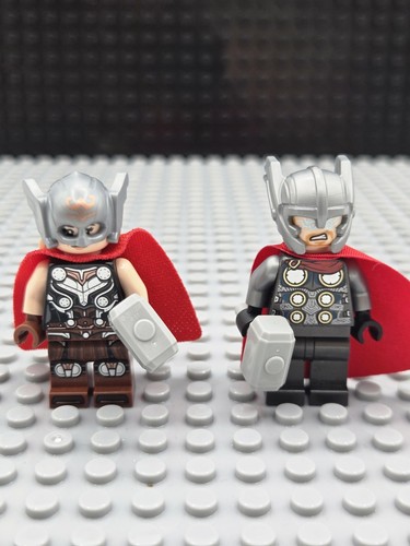 LEGO Marvel Super Heroes Mighty Thor Jane Foster & Thor Lot Of 2 ...