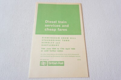 British Railway Timetables in Collectable Railway Public Timetables for ...
