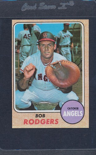 1968 Topps #433 Bob Rodgers Angels EX *5320 | eBay