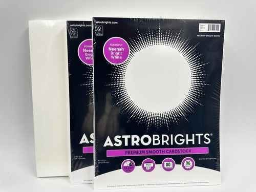 Astrobrights Premium Smooth Cardstock | Lot of 3 | 240 Ct | *Neenah ...