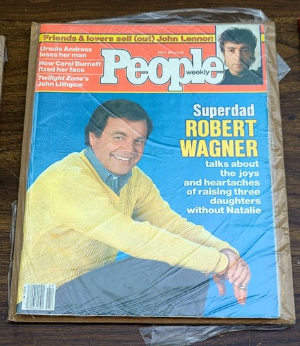 Robert Wagner John Lennon Carol Burnett Ursula Andress People Magazine ...