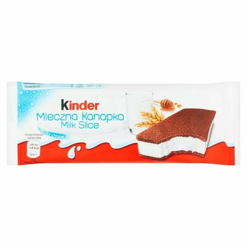 10 x Kinder Kanapka Milk Slices 28g *Fresh Produce* BBE +1week Date ...