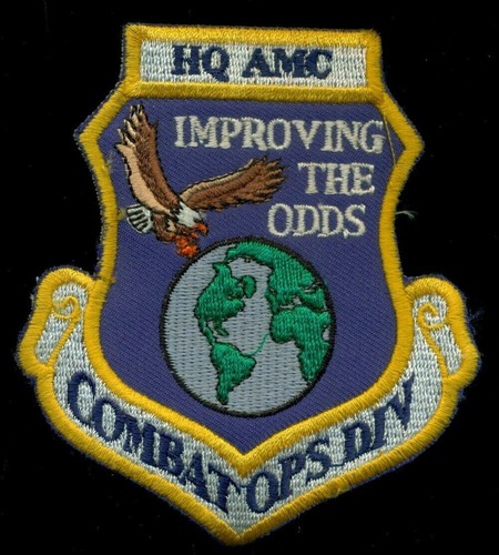 USAF HQ AMC Combat OPS Division Patch SK-4 | eBay