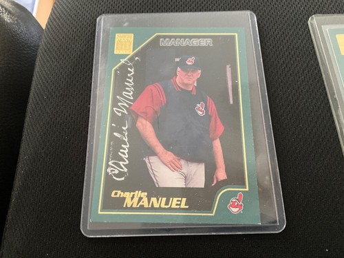 Autographed 2000 Topps CHARLIE MANUEL #AB | eBay