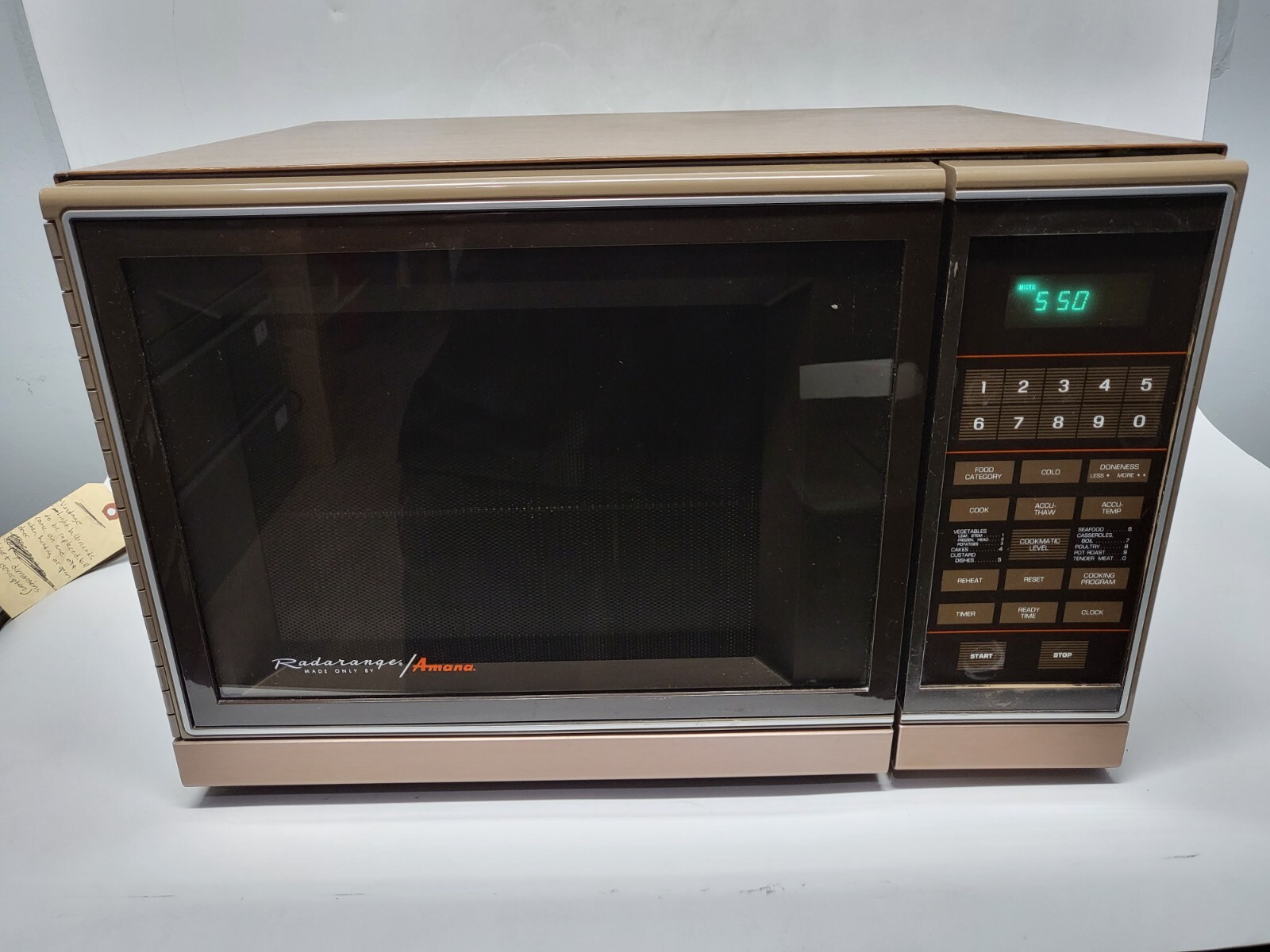 Amana vintage radar range with accessories | eBay