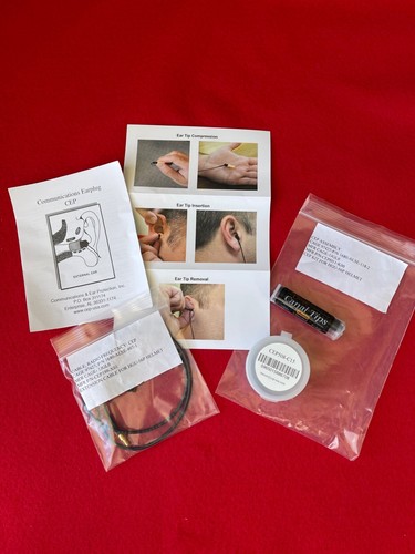 GENTEX HGU CEP KIT FLIGHT HELMET DUAL EARPHONE CEP 508 - C15 24" EXT ...