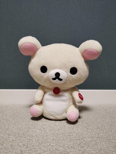 Rilakkuma Korilakkuma Plush Toy 22cm Moving Arm Gimmick Push Button | eBay