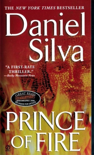 DANIEL SILVA ~ PRINCE OF FIRE 2006 'Gabriel Allon' PB Thriller | eBay